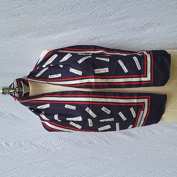 Presidential | Accessories | Silky Scarf With Presidents Signatures ...